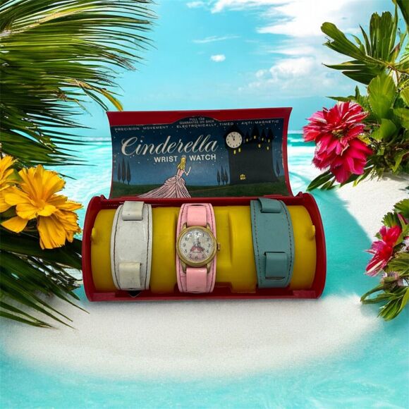 Accessories | Rare 1967 Bradley Time Boxed Walt Disney Cinderella ...